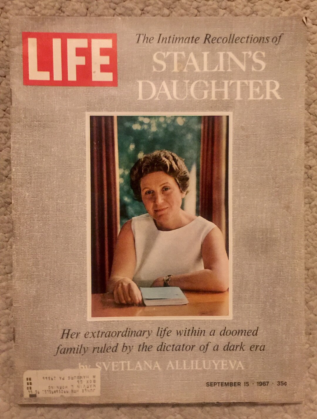 Vintage Life Magazine Stalin’s Daughter Sep.15,1967- Great Stories,ads ...