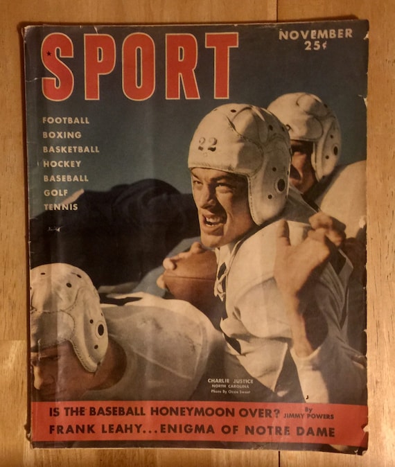 Vintage Sport Magazine November 1949 Great Storiesadsphotos - Etsy