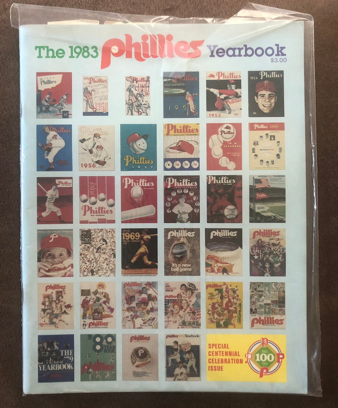 Philadelphia Phillies 1983 Special Centennial Celebration Issue ...