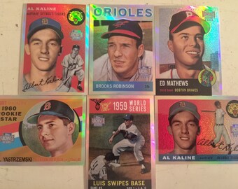 Baseball Card Reprint - Etsy