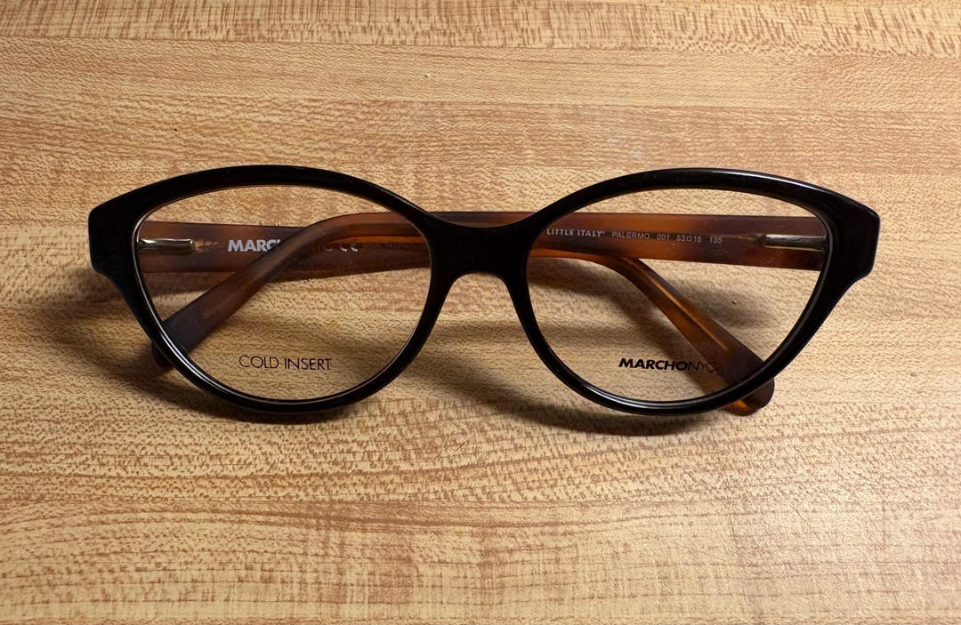 NEW Marcho NYC Little Italy Palermo Flex Eye Frames 53-15-135-no Case-m ...