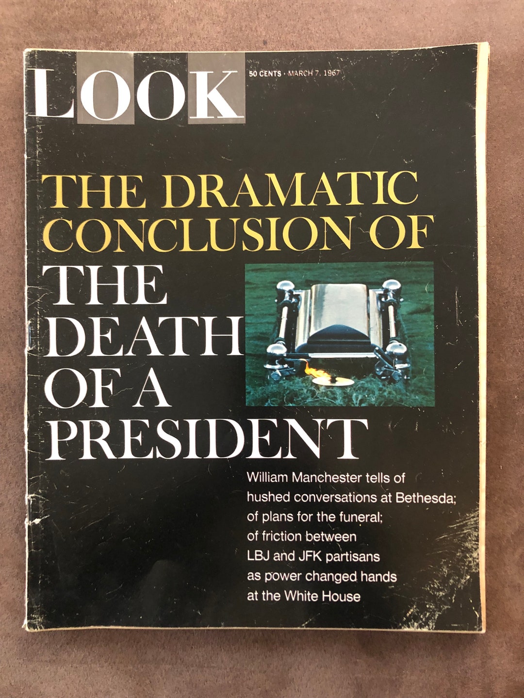 Look Magazine Mar.7,1967-jfk-great Ads-car Ads ++ Stories & Photos GC ...