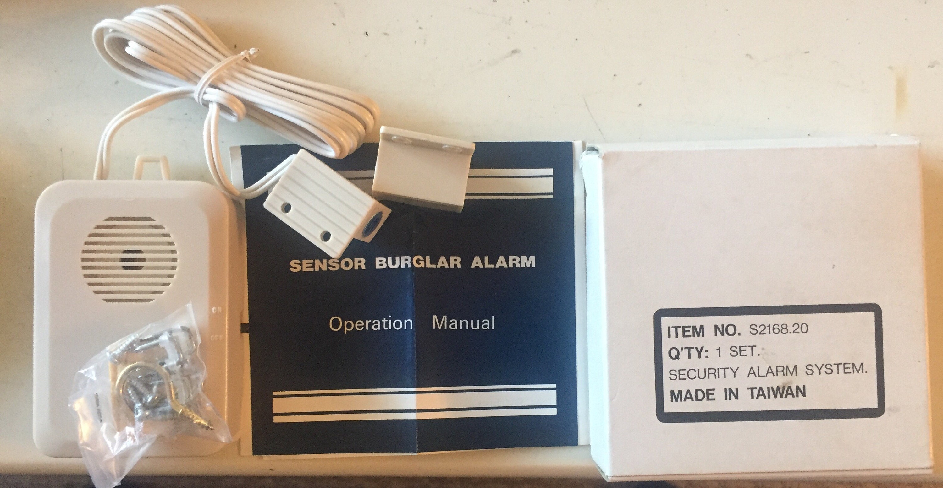 2 Vintage Sensor Burglar Alarms NOS - Etsy