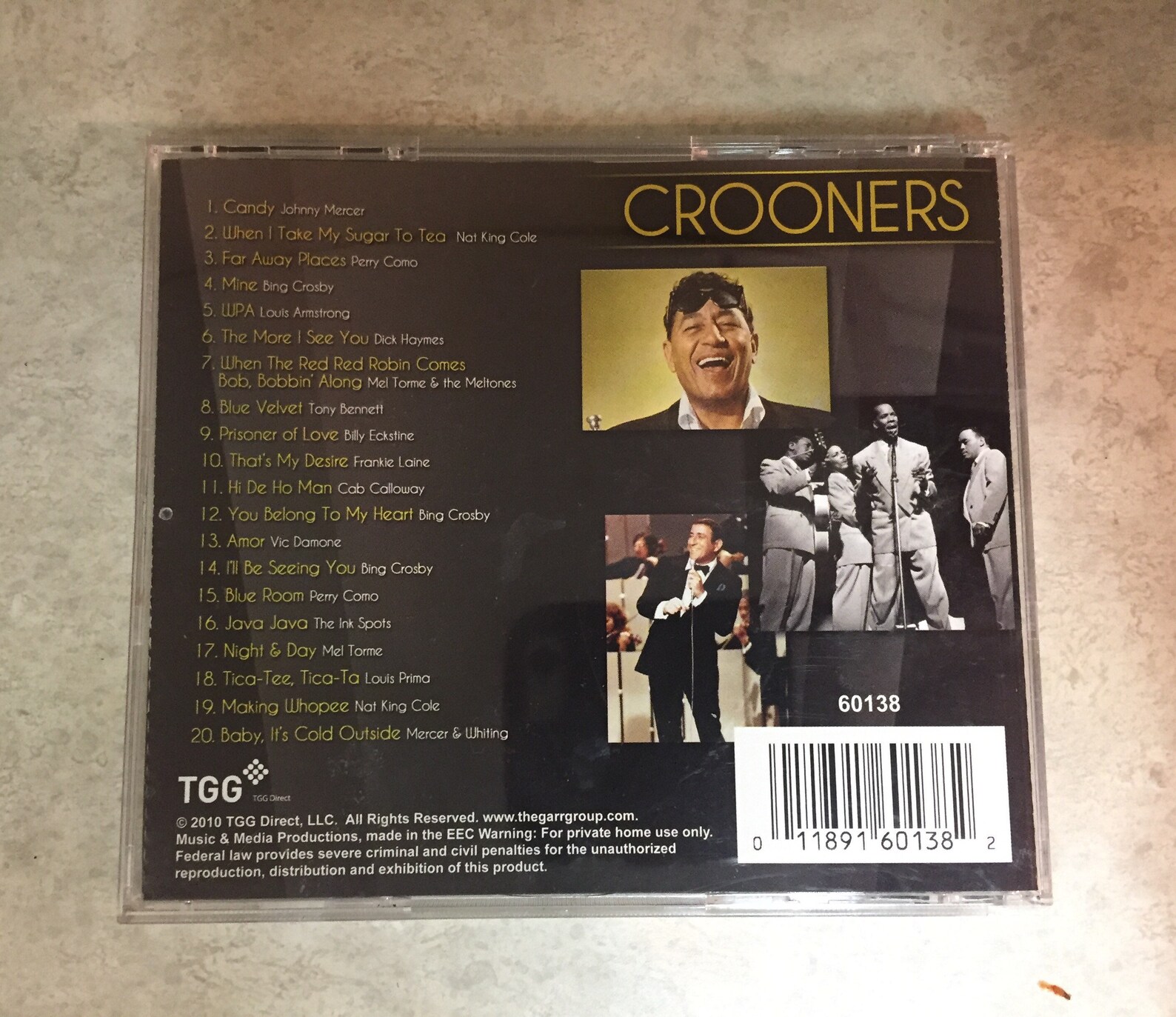 Crooners Classic Music CD VGC - Etsy