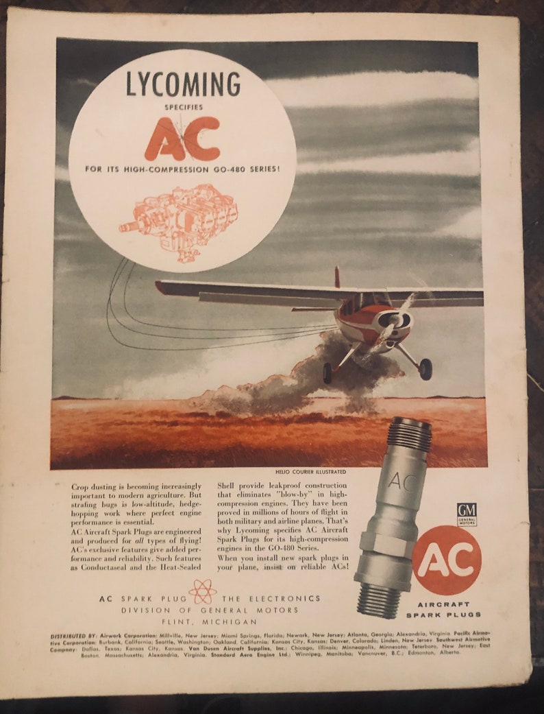 Vintage Flying Magazine (feb 1957) USAF 50 Years of Airpower Special ...