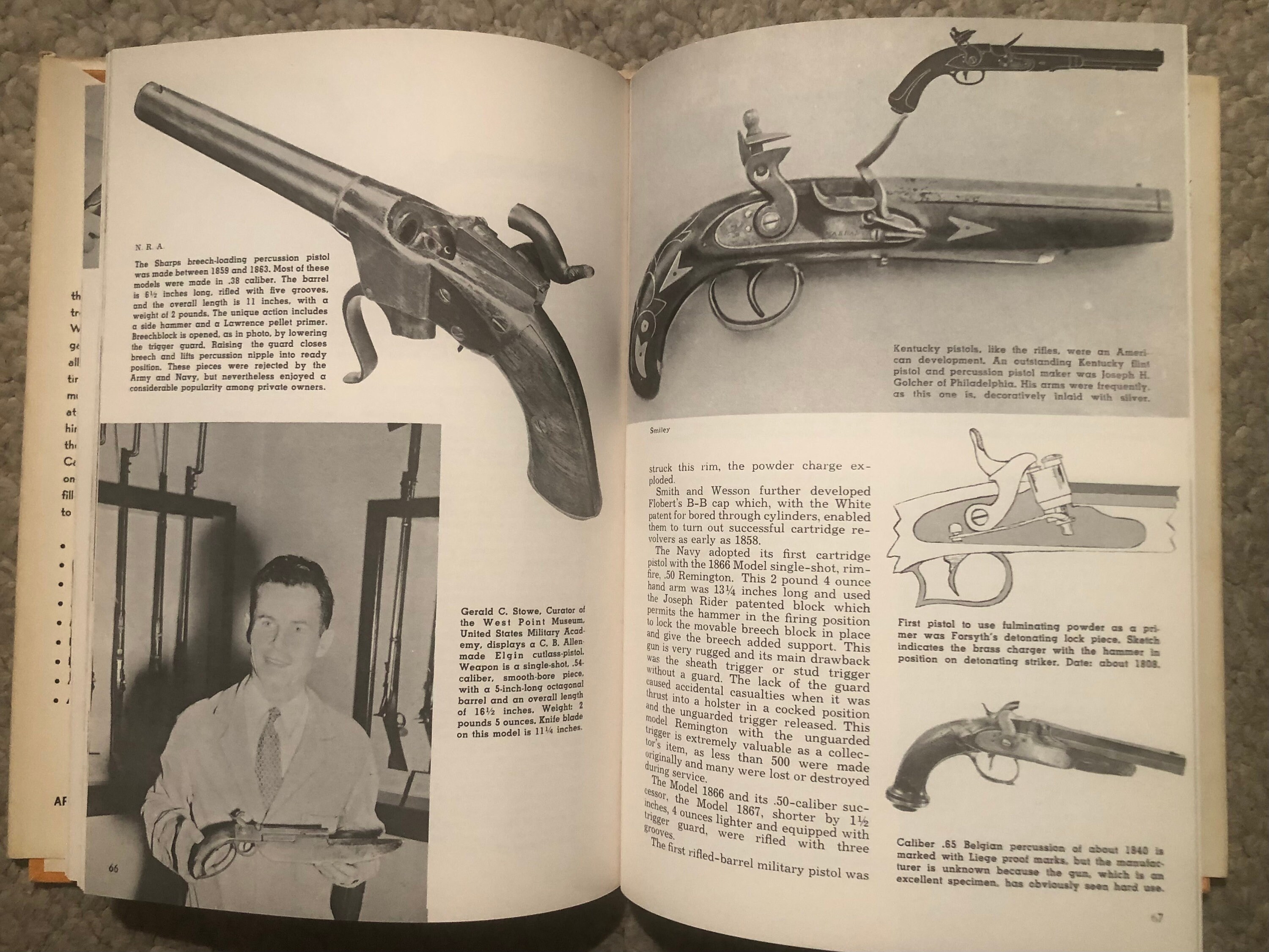 Antique Guns History of Small Firearms Hank Wieand Bownan Lucian Cary ...