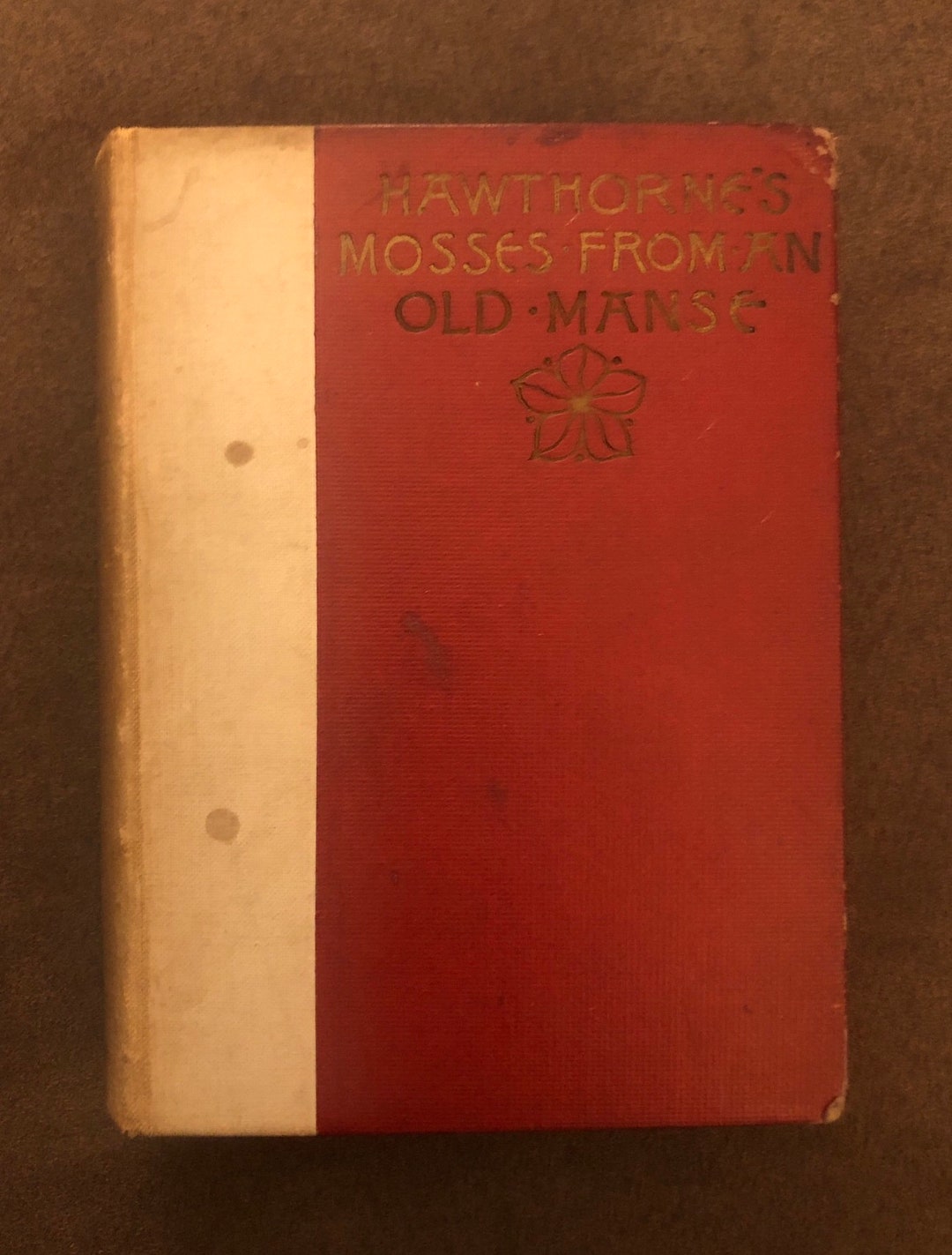 Antique Hawthornes Mosses From an Old Manse by Nathaniel-salem-hc Book ...