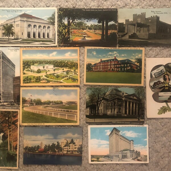 Antique Postcards Early 1900s - Etsy