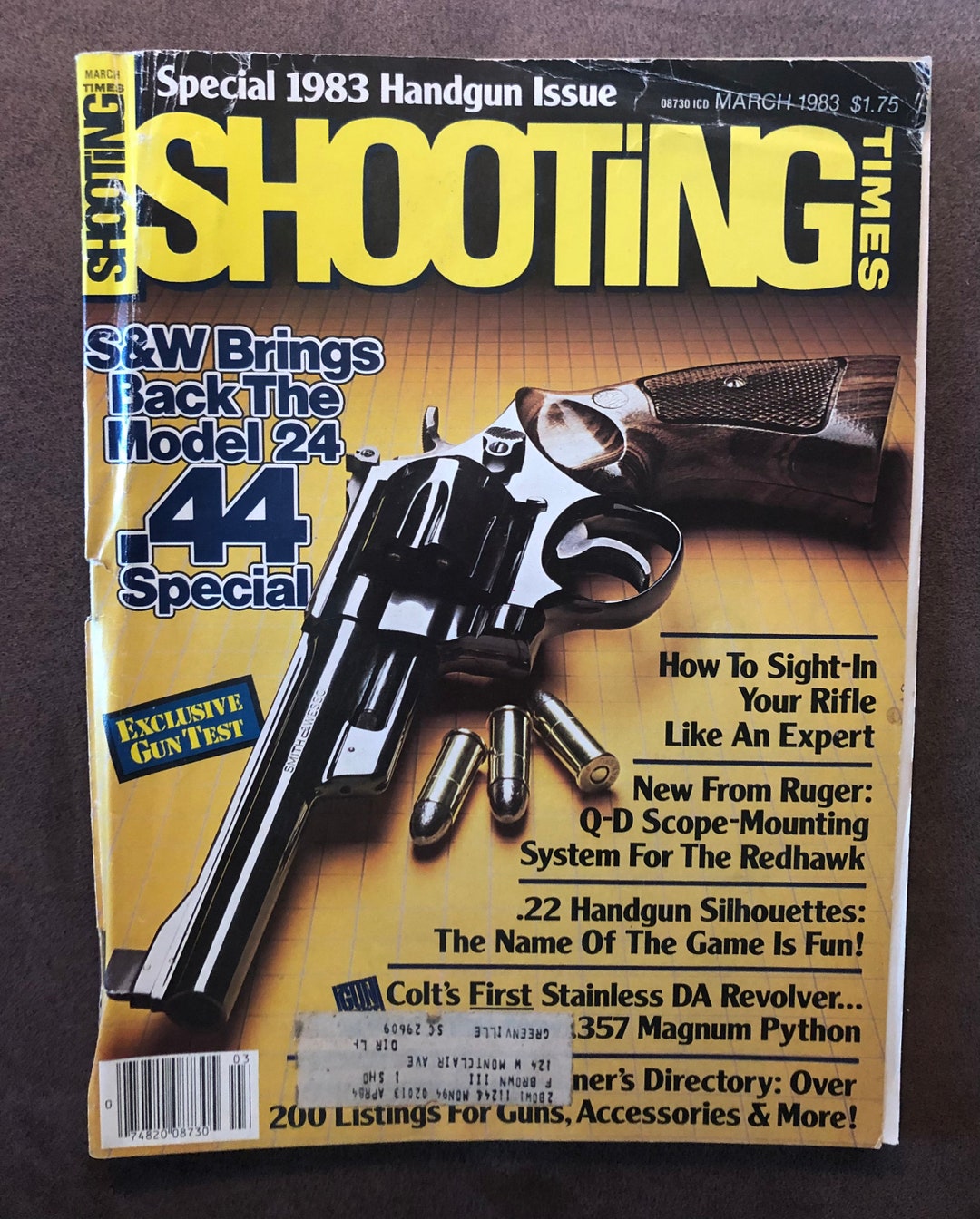 Vintage Shooting Times Magazine March 1983 Advertisements Photos GC - Etsy