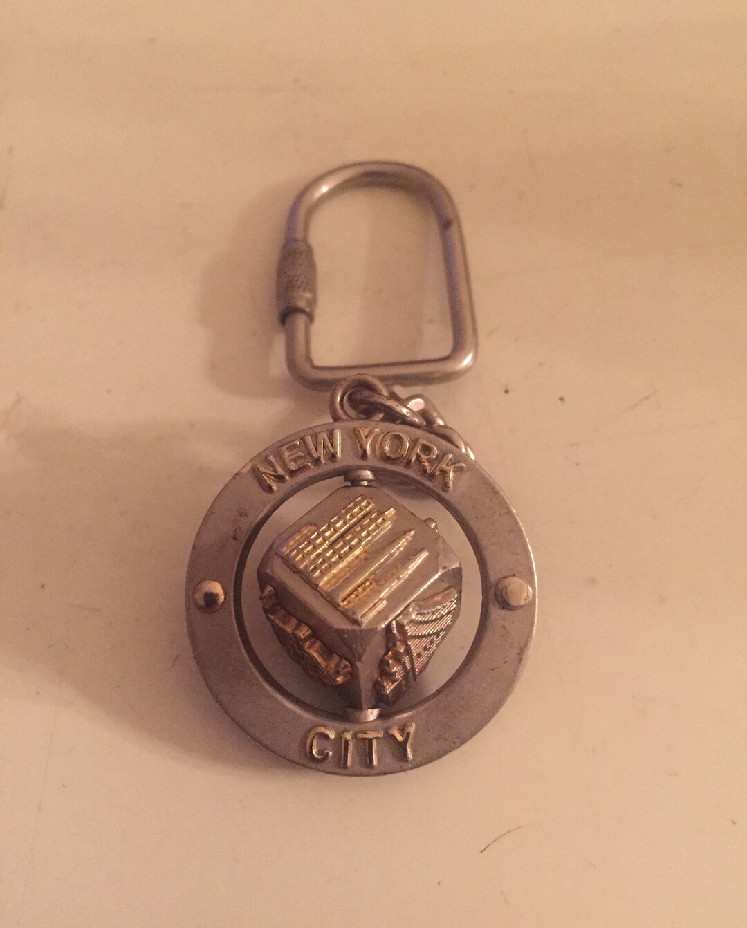 Vintage New York City Keychain - Etsy UK