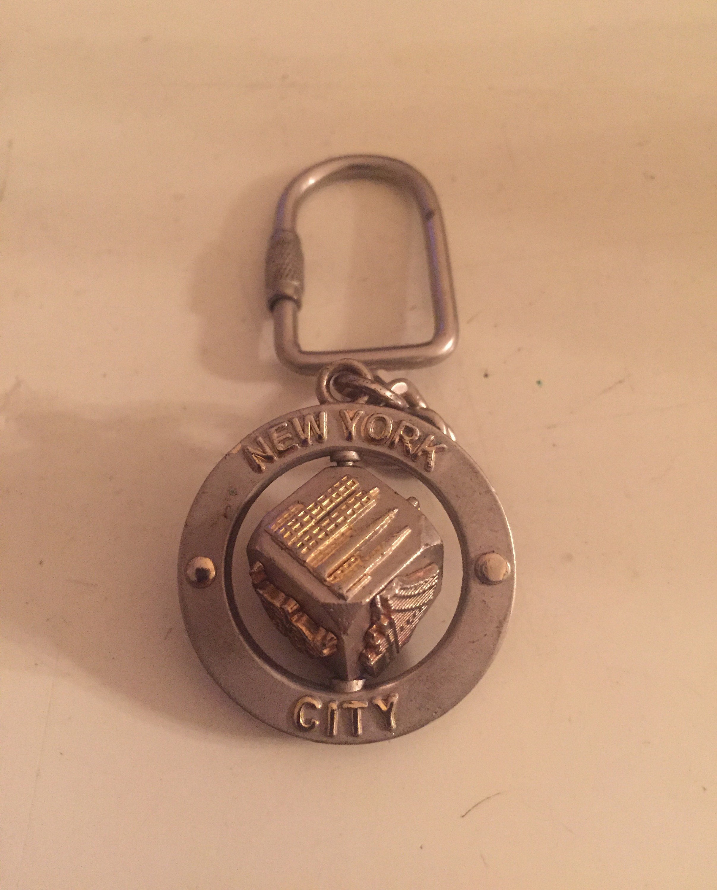Vintage New York City Keychain - Etsy UK