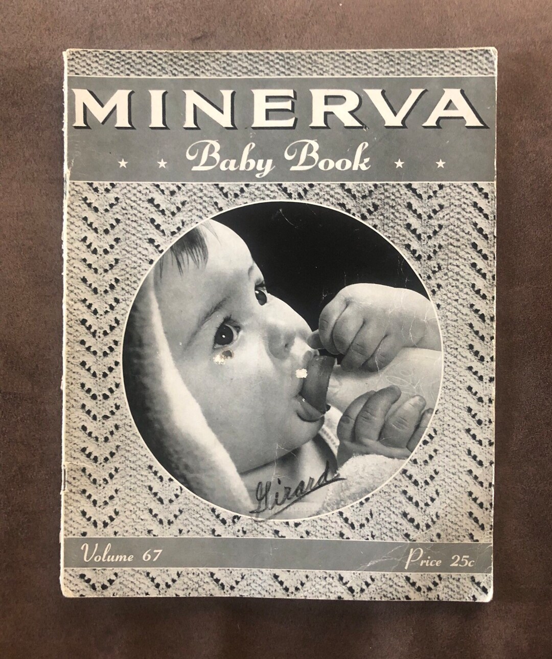 Vintage 1943 Minerva Knit Baby Fashion Patterns Instruction Magazine GC ...