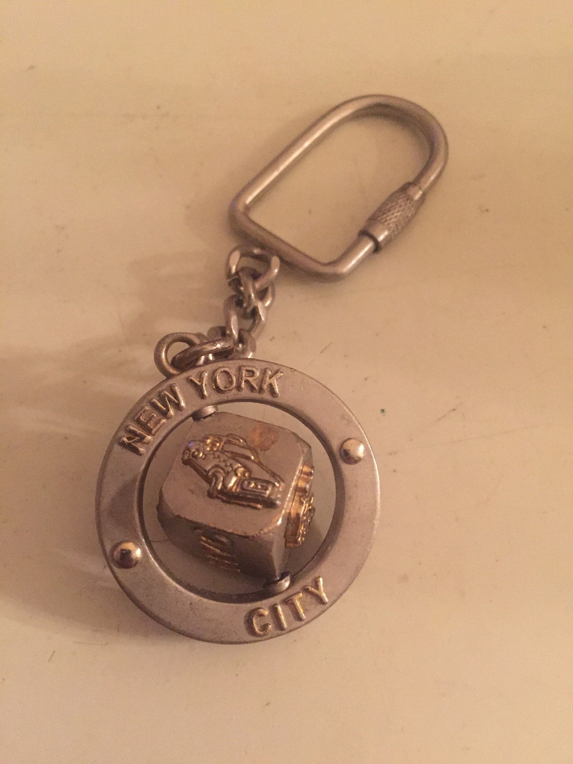 Vintage New York City Keychain - Etsy UK