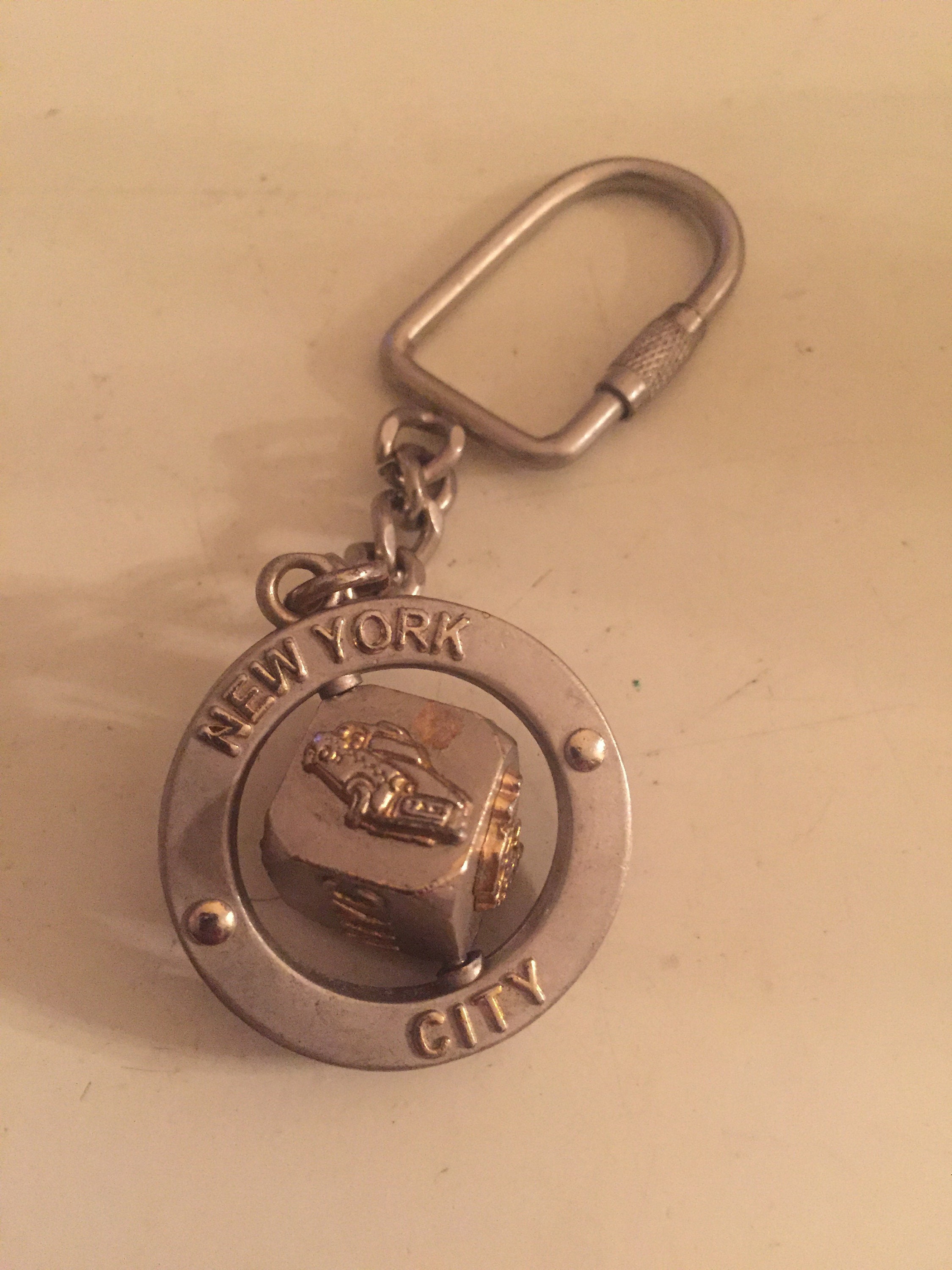 Vintage New York City Keychain - Etsy UK
