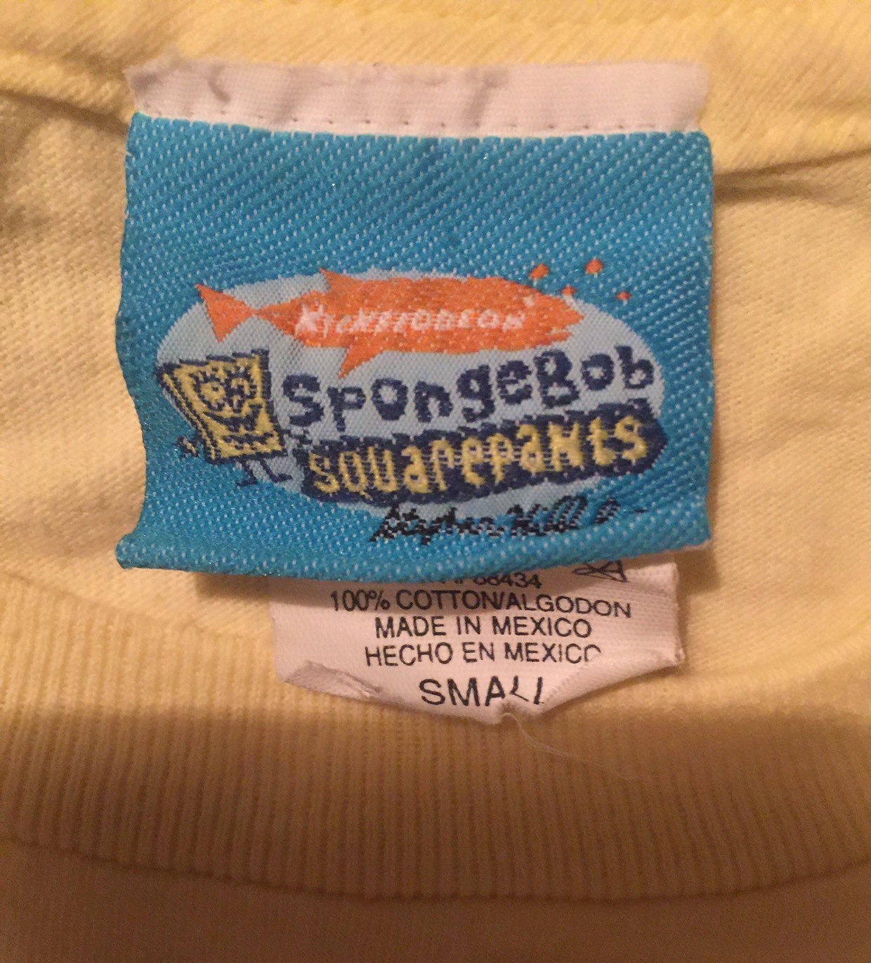 Authentic Nickelodeon Retro Spongebob Squarepants Girls Size - Etsy