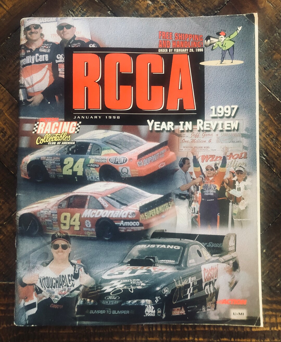 Vintage NASCAR RCCA Racing Collectibles 1997 Year in Review Magazine - Etsy