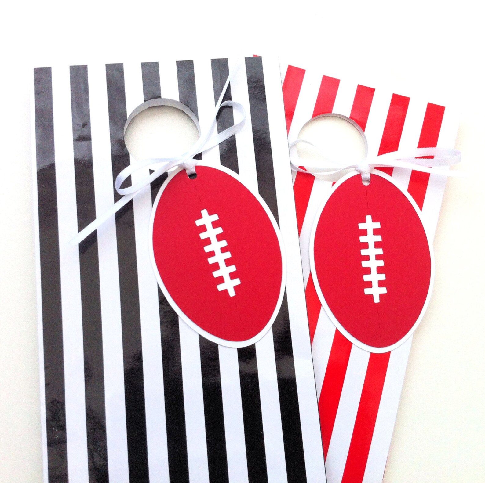 Australian Football Gift Tags. Aussie Rules Footy. Birthday Party ...