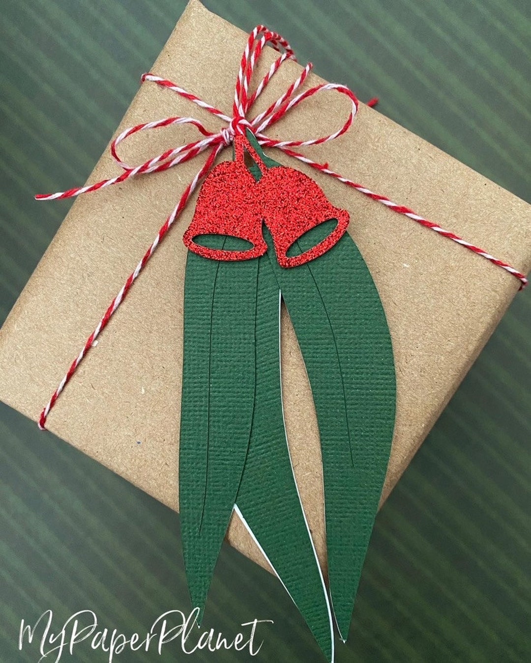 Gum Leaf Shapes Gift Tags. Christmas Gift Tags. - Etsy Australia