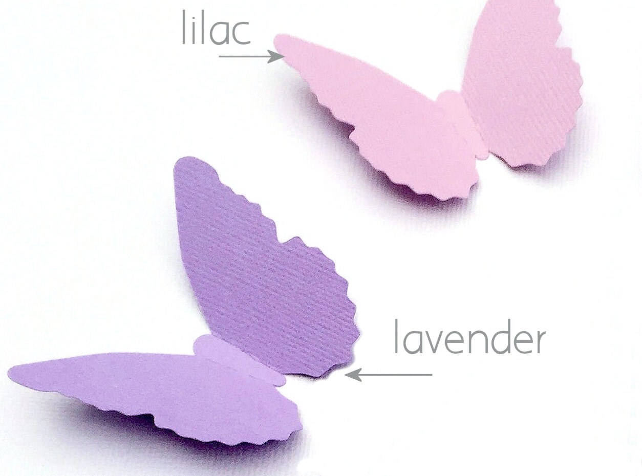 Butterfly shapes cardstock cut-outs. Birthday party Easter | Etsy