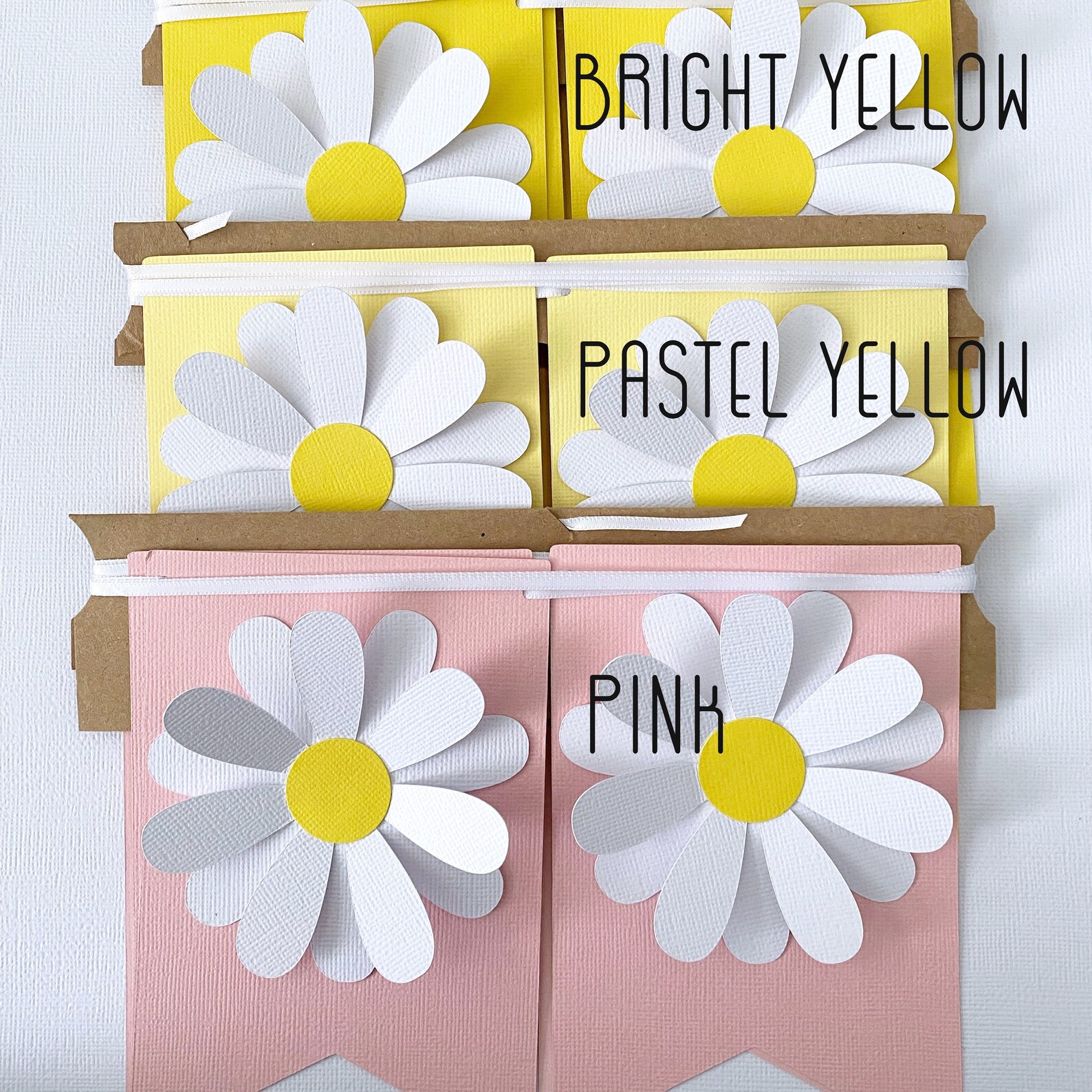 ONE Daisy Banner. Custom Name Banner First Birthday Bunting. - Etsy ...