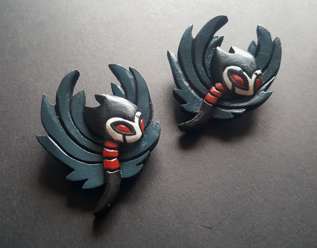 Grimmchild (brooch) From Hollow Knight - Hand Carved in Butternut Wood ...