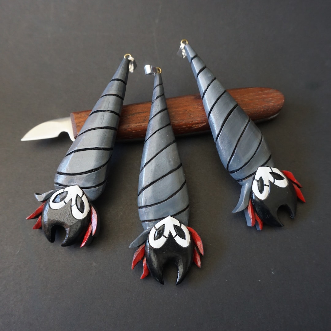 Grimm From Hollow Knight Hand Carved Ornament, Done in Butternut Wood ...