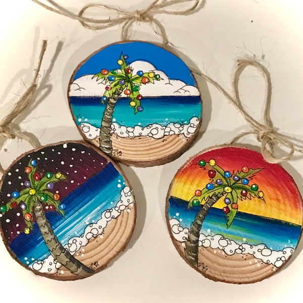 Palm Tree Ornament - Etsy