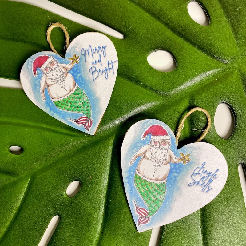 Mermaid Christmas - Etsy