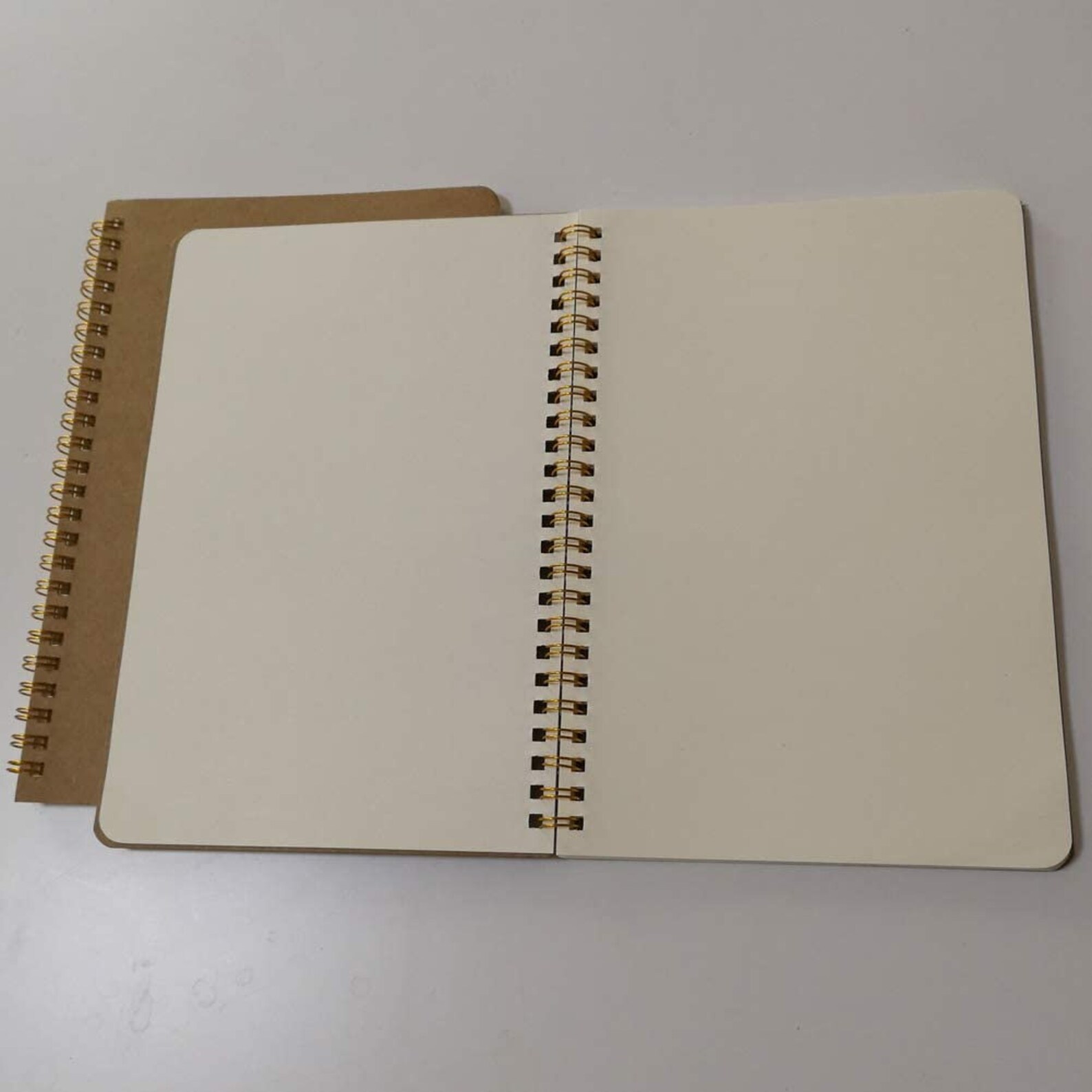 Simple Gold Leaf Flower Hand Painted Travelers Notebook Journal Spring ...