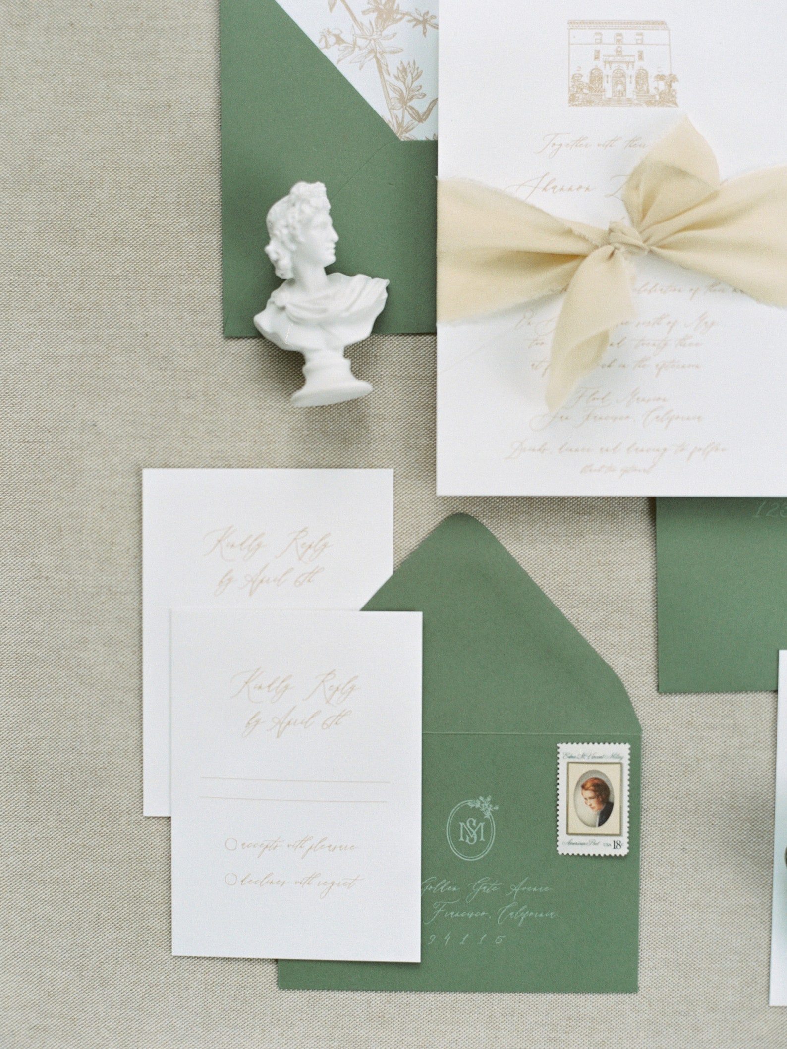 PRINTED Custom Venue Wedding Invitation Longest Time Design - Etsy