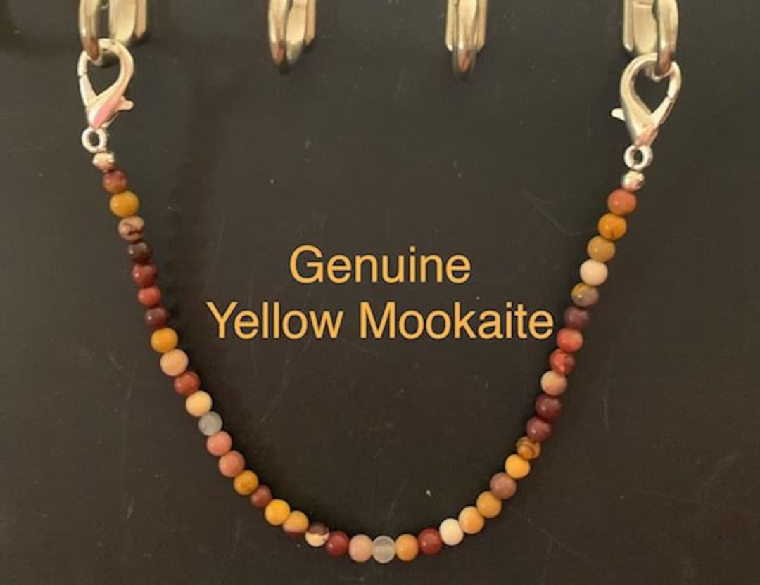 Trach Chain, Beaded. Listing is for a Measurement 16" - 18 15/16" - Etsy