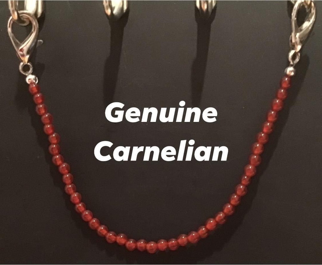 Trach Chain, Beaded. Measurement 10" - 12 15/16" - Etsy