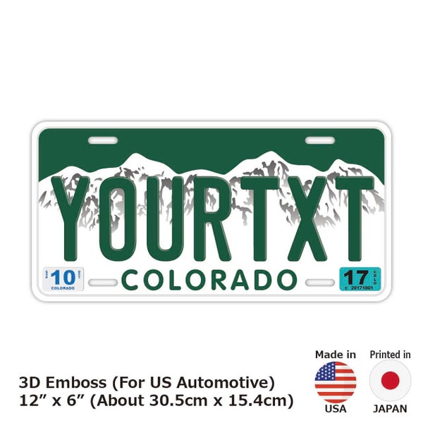 Colorado State Plate - Etsy