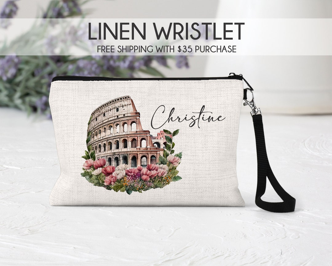 Colosseum Makeup Bag, Italian Makeup Bag, Rome Makeup Bag, Rome Trip ...