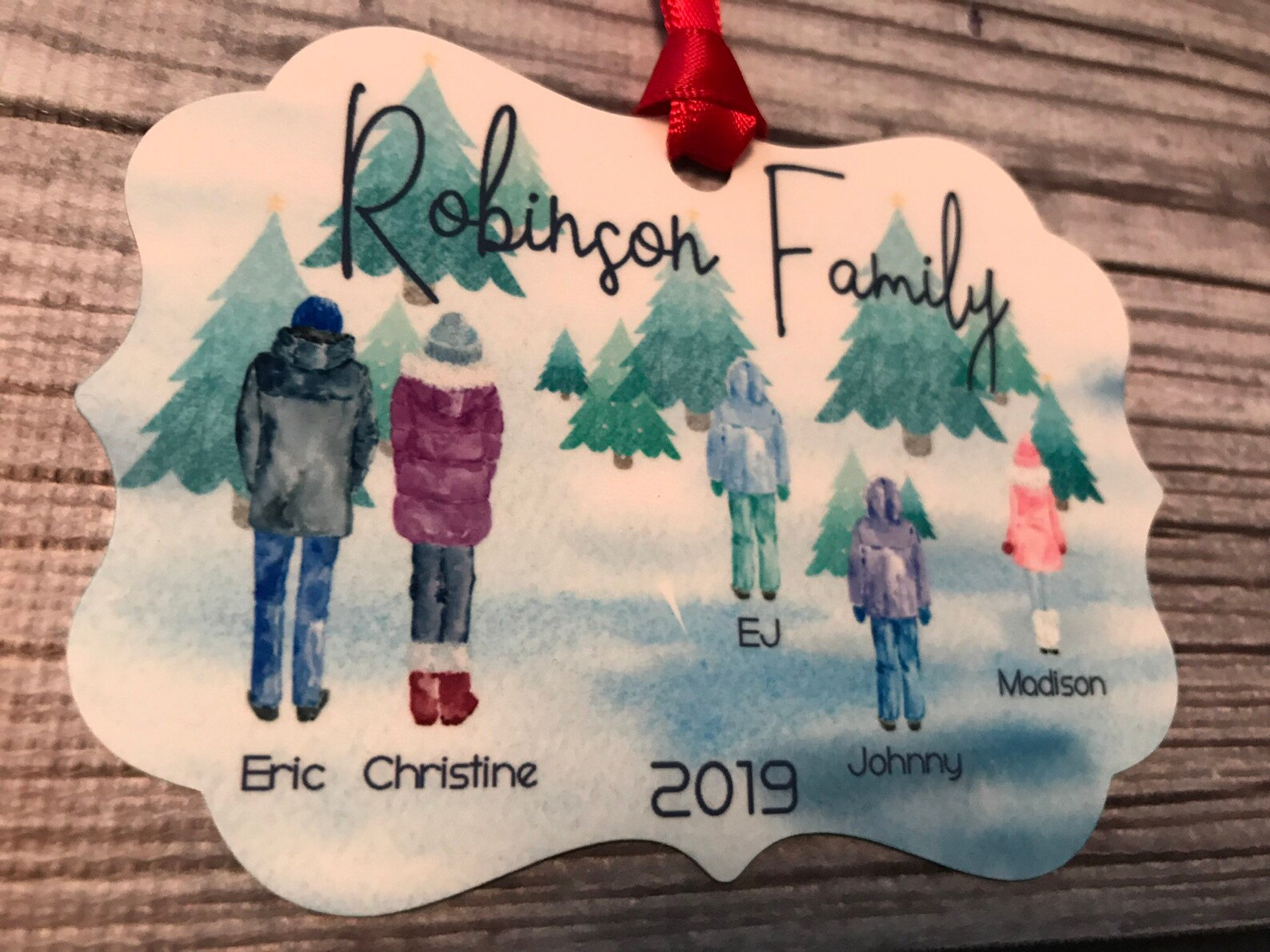 Christmas ornament family Christmas ornament Family | Etsy
