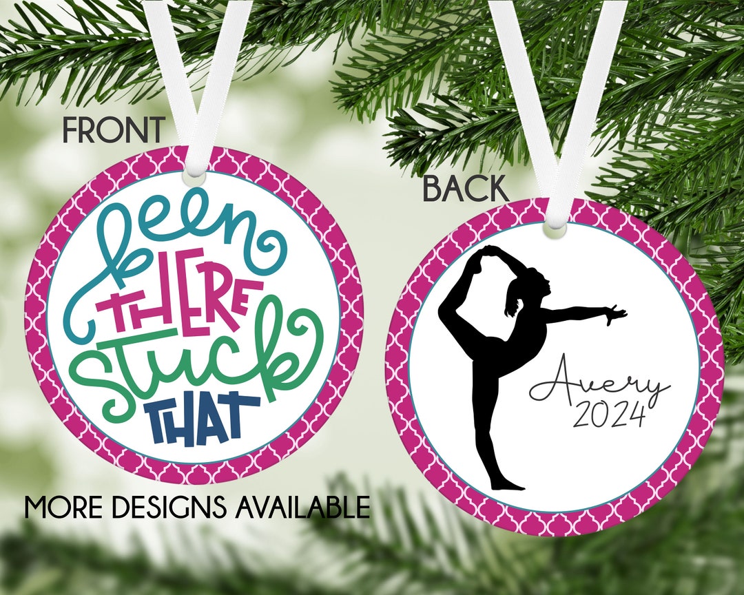 Gymnastics Ornament, Gymnast Ornament, Gymnastic Team Gift, Gymnastics ...