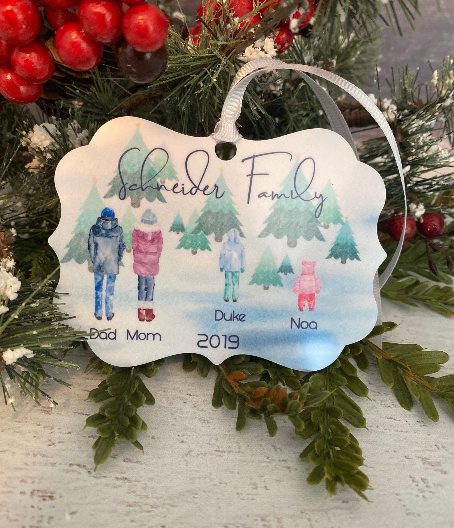 Christmas ornament family Christmas ornament Family | Etsy