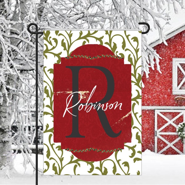 Monogrammed Flags - Etsy