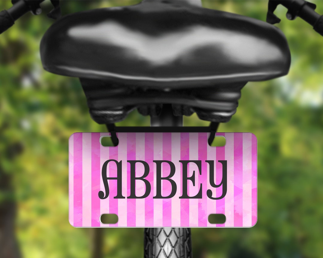 Mini License Plate, Personalized License Plate, Bike License Plate ...