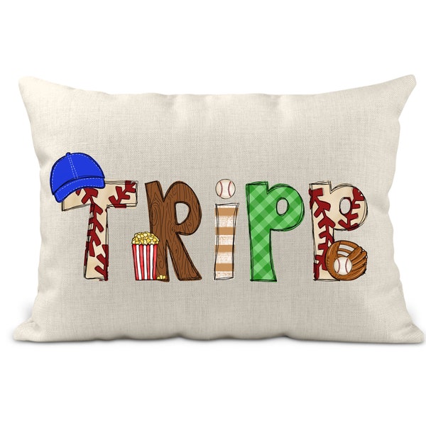 Baseball Pillow - Etsy