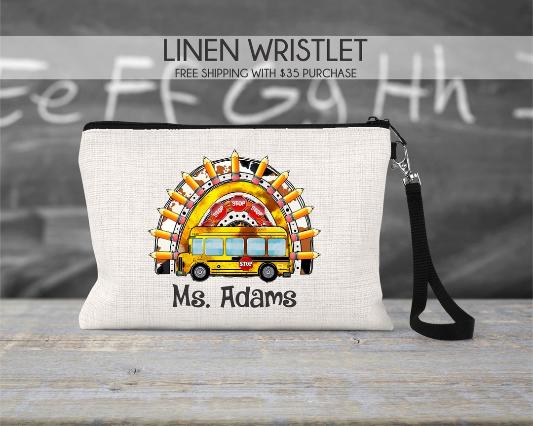 Bus Driver Gift, Bus Driver Bag, Bus Driver Makeup Bag, Bus Driver ...