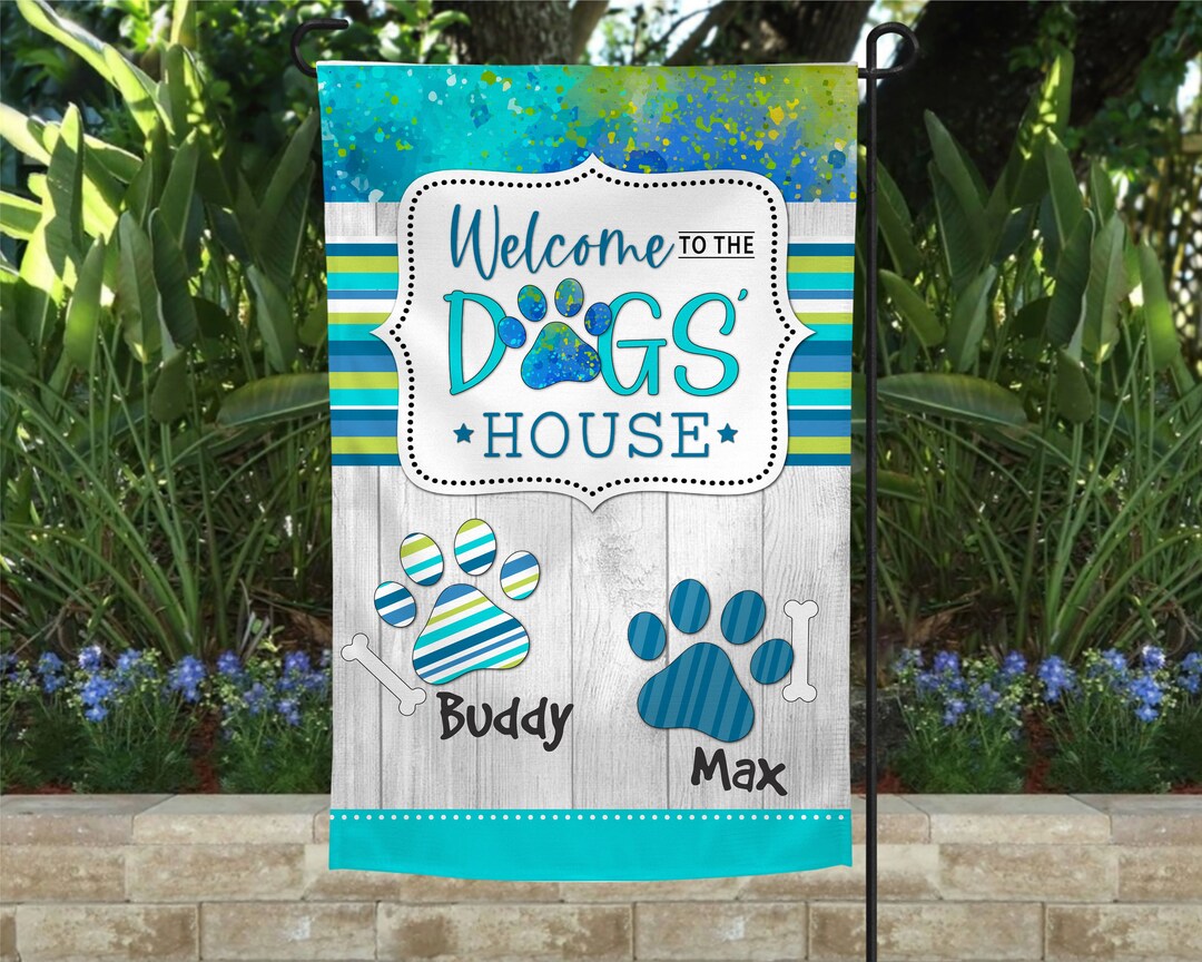 Garden Flag, Dog Garden Flag, Dog Lover Flag, Dog Lover Gift, Dog Flag ...
