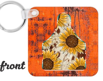 Personalized Cow Ear Tag Keychain Monogrammed Cow Print - Etsy