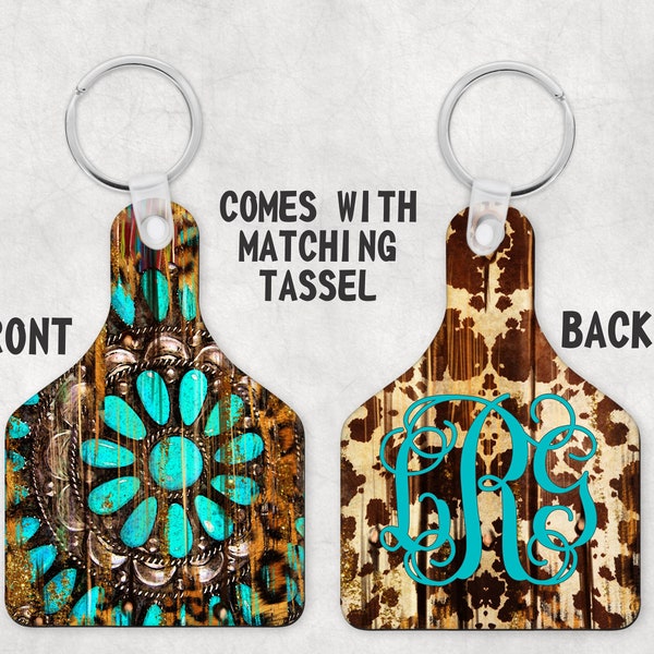 Western Keychains - Etsy