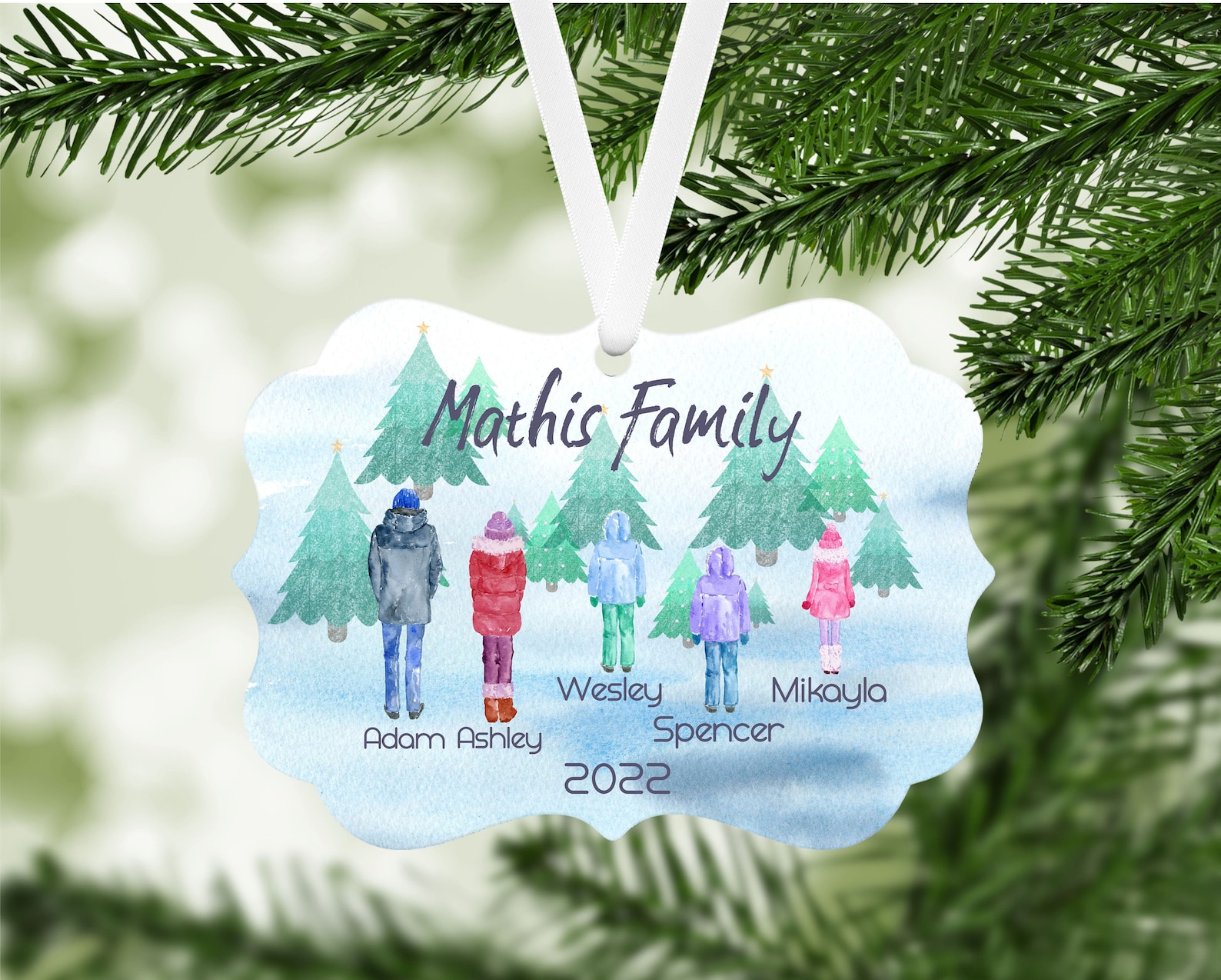 Christmas Ornament Family Christmas Ornament Family - Etsy