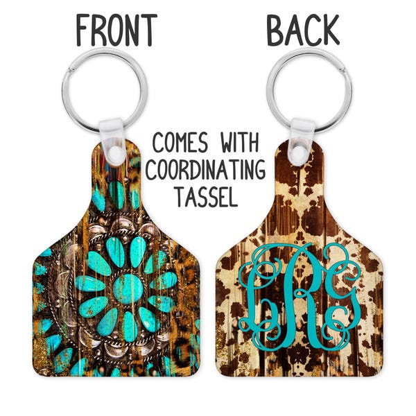 Western Keychains - Etsy