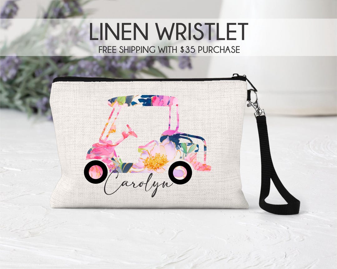 Golf Makeup Bag, Golf Bag, Golf Themed Gift, Golf Gift, Tropical Golf ...