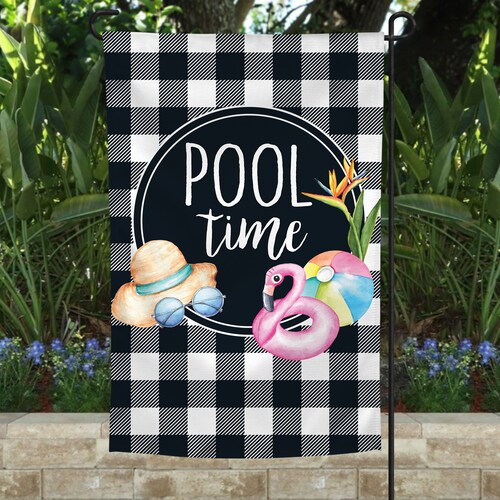 Personalized Summer Watermelon Garden Flag Pool Flag - Etsy