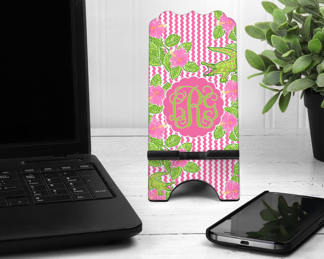 Phone Stand, Preppy Phone Stand, Girly Phone Stand, Gator Phone Stand ...
