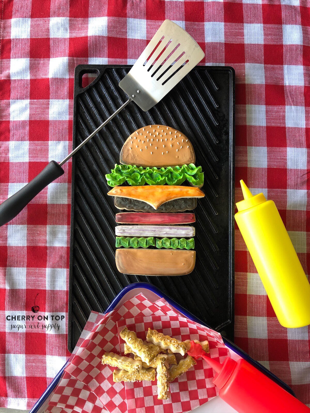 Burger Cutter Set 7pc - Etsy